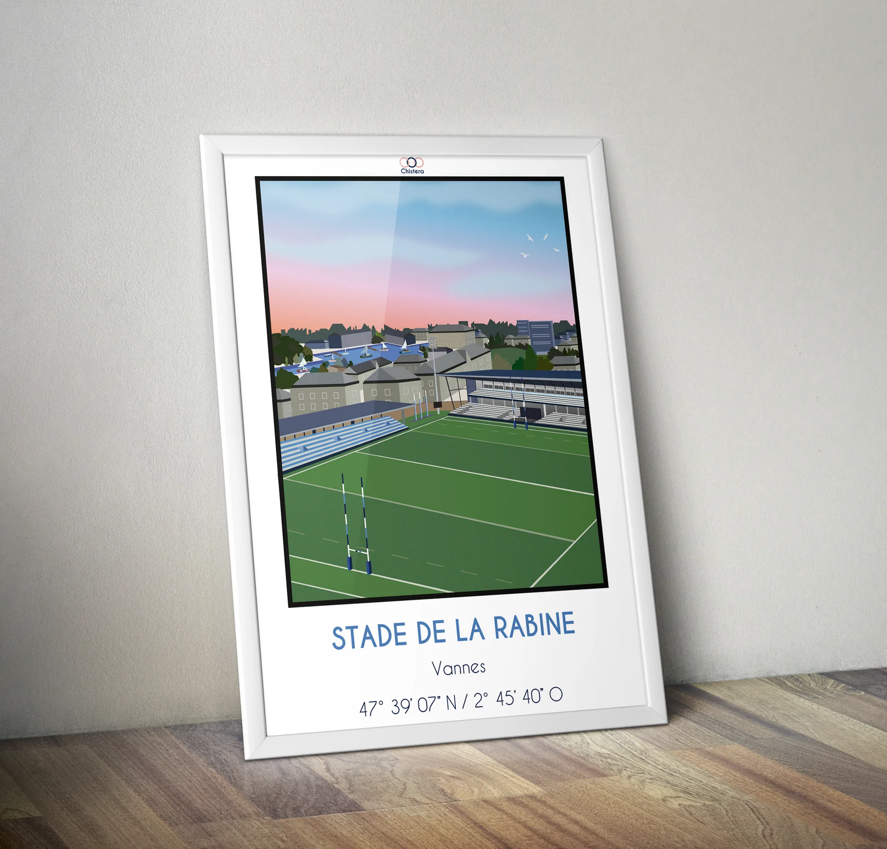 Affiche stade de la Rabine - Chistera - Panenka