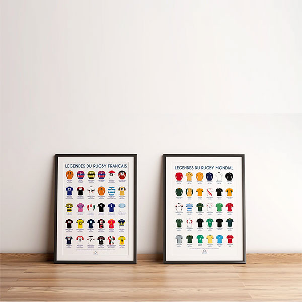 Pack légendes du rugby - Chistera - Panenka